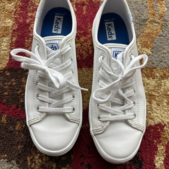 Keds | Shoes | Keds Womens Triple Kick Leather Sneaker | Poshmark